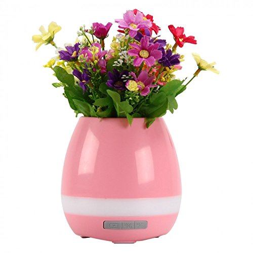 Premsons® Wireless Musical Flower Plant with Bluetooth Speaker & LED ...