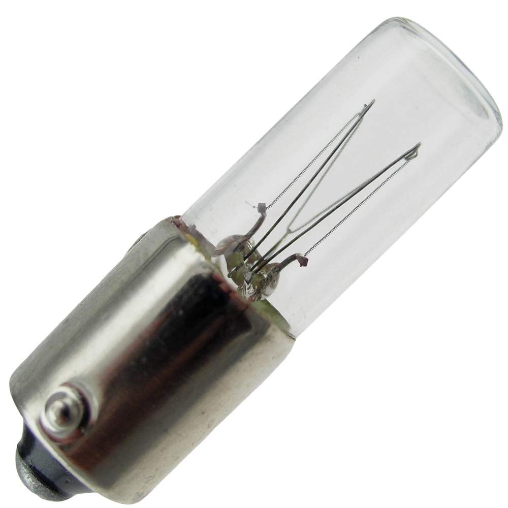 Replacement for 120MB Miniature Light Bulb, 120 Volts, BA9S Base, (10 ...
