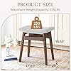 Amazon.com: LUE BONA Foot Stool, Saddle Cushion Vanity Stool, Modern ...