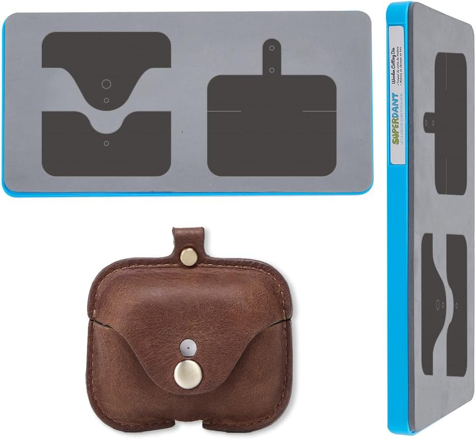 Amazon.com: SUPERDANT Leather Keychain Cutting Dies Organizer Holder ...