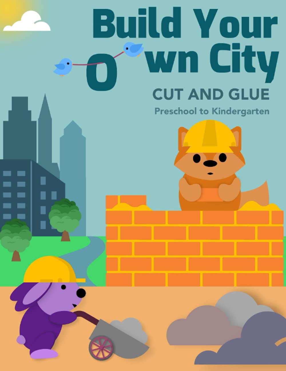 Buy Build your own city. Cut and Glue. Preschool to Kindergarten ...