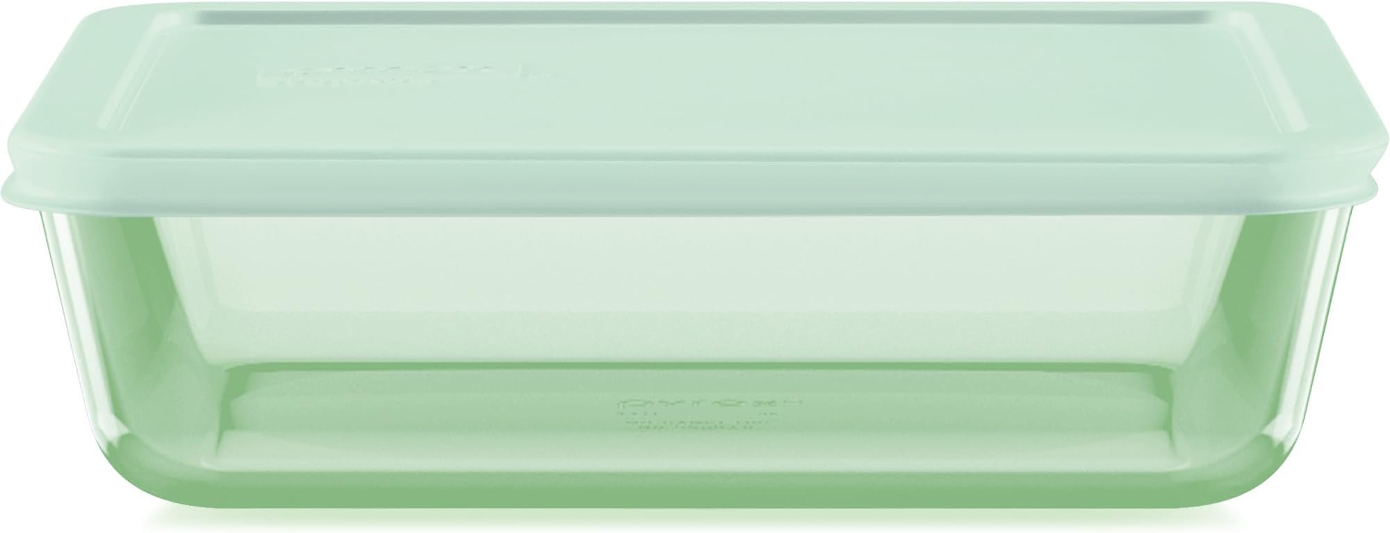 Amazon.com: Pyrex Tinted (11 Cup) Large Rectangular Food Storage ...