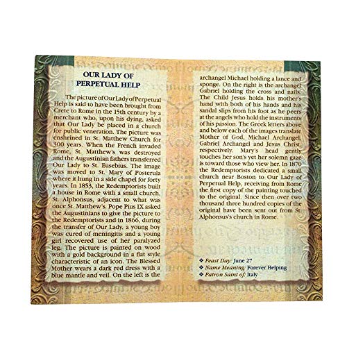 Snapklik.com : William J Hirten Deluxe Catholic Holy Card