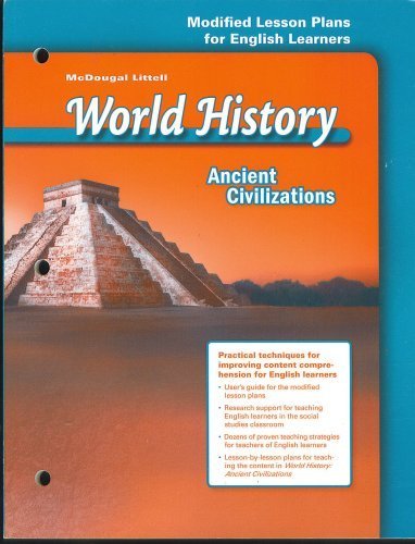 McDougal Littell World History: Ancient Civilizations: Modified Lesson ...
