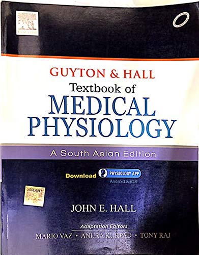 Buy Guyton and hall textbook of medical physiology [Paperback] GUYTON ...