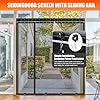 Sliding Magnetic Screen Door with Track Closure, Thicker 265g ...