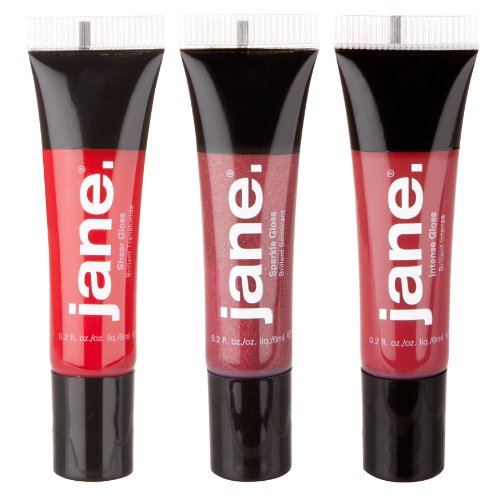 Amazon.com : Jane Cosmetics Jane Lip Collection, Red, 0.2 Fluid Ounce ...