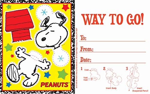 Eureka Back to School Peanuts Snoopy Pencils, Pencil Toppers - Want It All