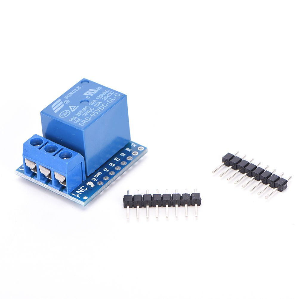 Snapklik.com : 3pcs 5V D1 Mini Relay Shield 5V Relay Module 1 Channel ...