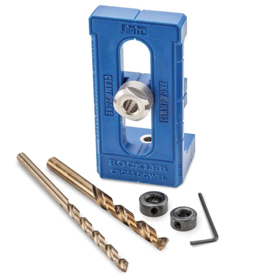Rockler Cross Dowel Drilling Jig - Amazon.com