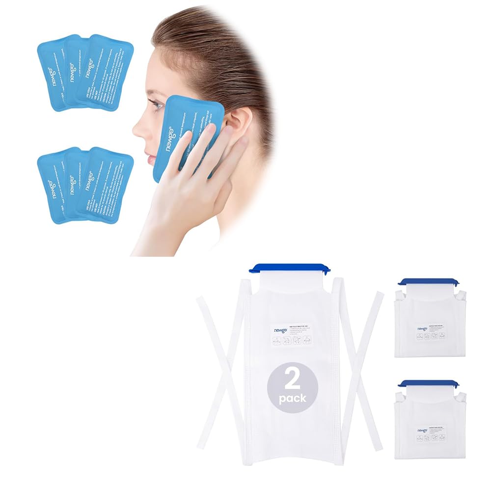 Amazon.com: NEWGO Bundle of Mini Ice Pack and Refillable Ice Pack 2 ...