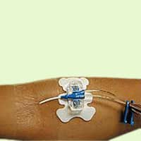 Statlock PICC Plus Pediatric Teddy Bear Foam Pad Sliding Post Retainer ...