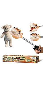 Amazon.com: DINOBROS 16" Alligator Toy Grabber Reacher - Fun Pick-Up ...