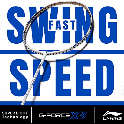 Snapklik.com : Li-Ning G-Force X5-79 Grams G6 Badminton Racket