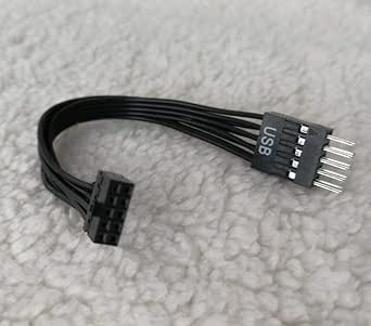 Amazon.com: ITX Mini Motherboard USB Small Type 9Pin 2.0mm Female to ...