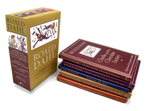 Buy Roald Dahl 5-Book HC Box Set - Charlie/Chocolate Factory, Charlie ...