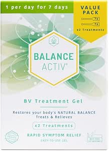 Balance Activ BV Gel, Bacterial Vaginosis Treatment for Women, Rapidly ...