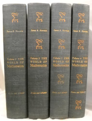 The World of Mathematics by James R. Newman (1956) Hardcover: James Roy ...