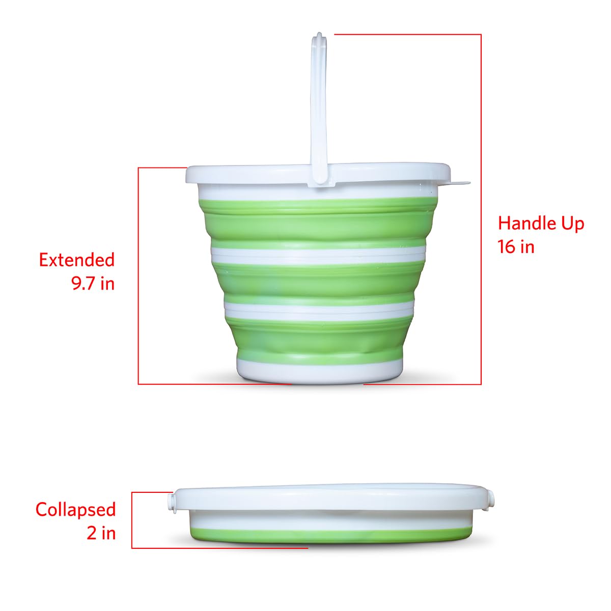 Snapklik.com : Pine-Sol Collapsible Bucket 2.6 Gallon - Multipurpose ...