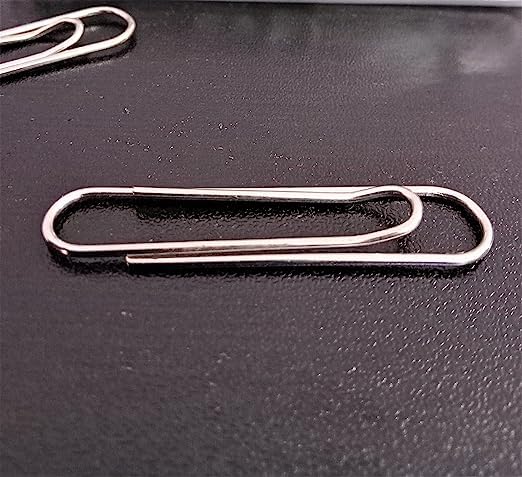 VSM U Clips Paperclips (Comes in Zip Lock Packing) (50mm, 50) : Amazon ...