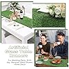 Amazon.com: Artificial Grass Table Runners-13 x 96 Inches Faux Grass ...