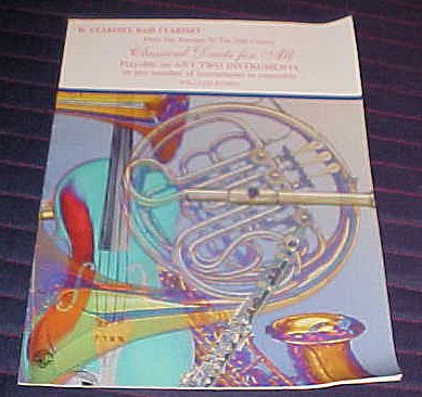 Clarinet, Bass Clarinet From the Baroque to the 20th Century Classical ...