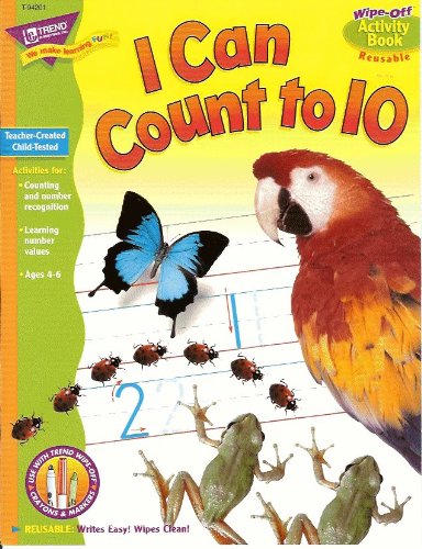 I Can Count to 10: Wipe-off Activity Book (Reusable): unknown author ...