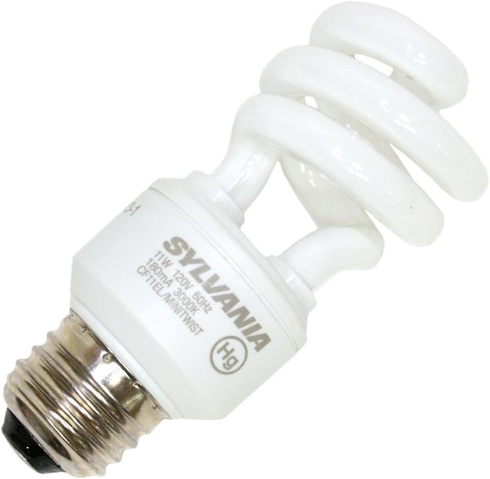 SYLVANIA 29378 - 11 Watt - CFL - 40 W Equal - 3000K Warm White - 82 CRI ...