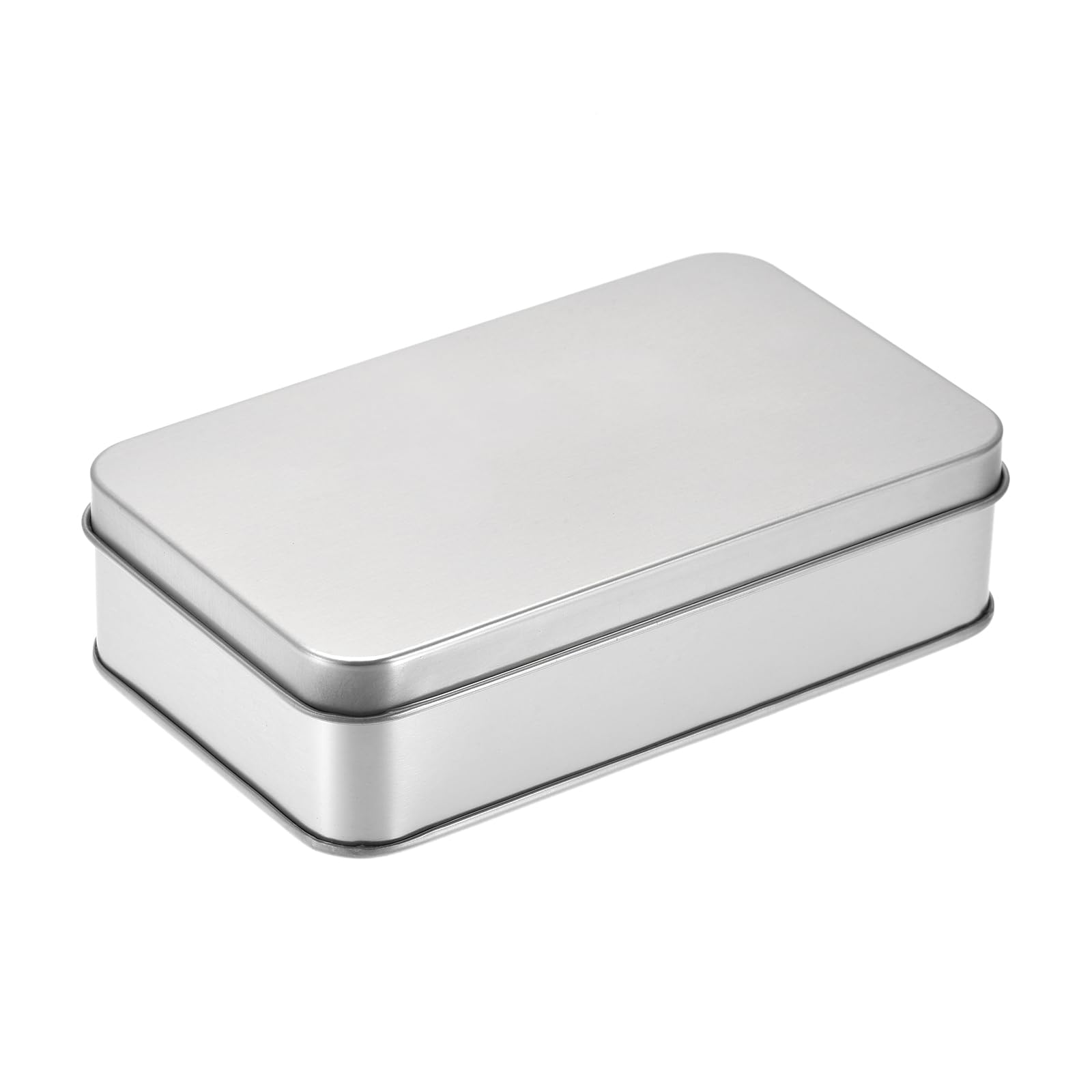 Amazon.com - uxcell Metal Tin Box, 5.31" x 3.15" x 1.38" Rectangular ...