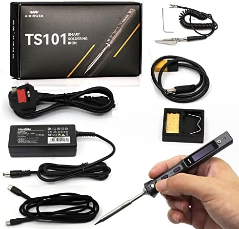 TOOLSAVING TS101 Soldering Iron Kit TS100 Upgraded PD 90W DC 65W ...