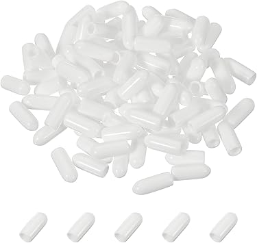 Amazon.com: uxcell 100pcs Pegboard Hooks Protector Rubber End Caps, Peg ...