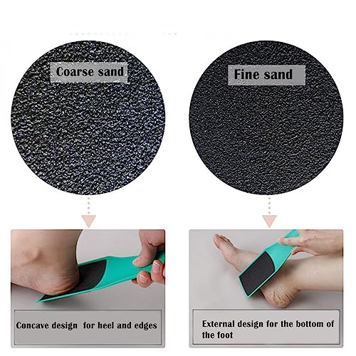 Snapklik.com : 3 Pcs U-Shape Professional Pedicure Dead Skin Foot Files ...