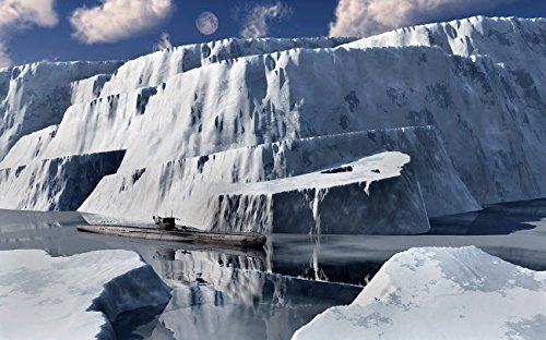 A Nazi German U-boa Making its Way to The Mysterious Base 211 in The ...