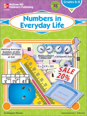 NUMBERS IN EVERYDAY LIFE (GR. 6-8): 9780742402652: Books - Amazon.ca