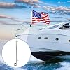 Amazon.com : 2 Pcs Adjustable Boat Flag Pole Universal, 12”x18 ...