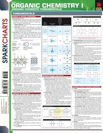 Organic Chemistry I (Organic Chemistry Fundamentals) (SparkCharts ...
