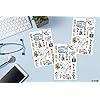 Amazon.com : McEtt Doctor Sticker Sheets - Cute Dr Hospital Nurse ...