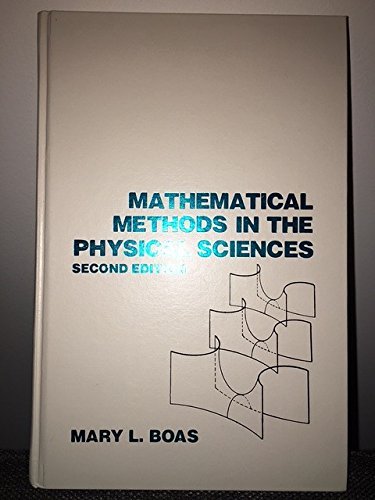 Amazon.com: Mathematical Methods in the Physical Sciences, 2nd Edition ...
