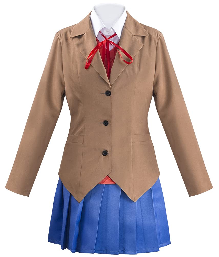 Buy Faonny Women's Doki Doki Literature Club Cosplay Sayori Yuri ...