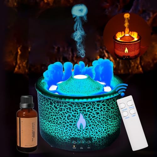 Amazon.com: UFO Raindrop Humidifiers for Bedroom Home, Biupky 350ML ...
