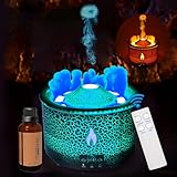 Volcano or Flames Ultrasonic Humidifier / Essential Oil Diffuser | The ...