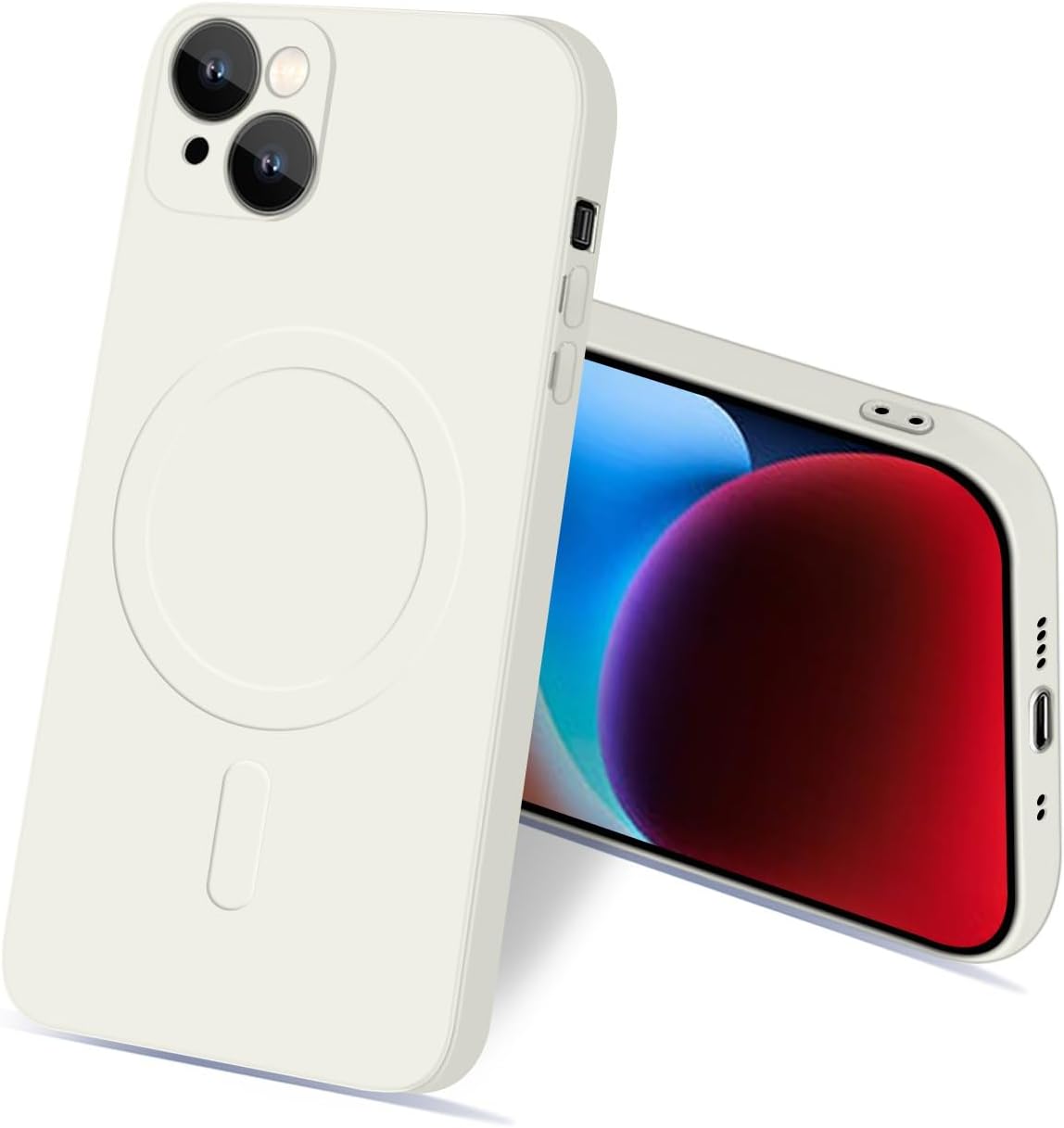 Amazon.co.jp: 【bjnosdv】マグセーフ対応 iPhone 13Mini ケース いpほね13Mini MagSafe対応 ワイヤレス充電対応 シリコン 耐衝撃 アイフォン ...