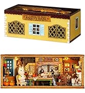 Barbie Dream House CUTEROOM DIY Wooden Dollhouse Kit - Warm Manor ...