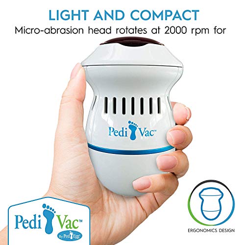 Pedi Vac by Ped Egg - Callus Remover for Feet with Built-in Vacuum ...