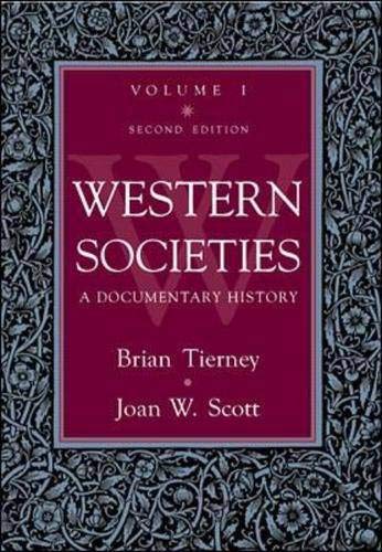 Amazon.com: Western Societies: A Documentary History, Volume 1: ...
