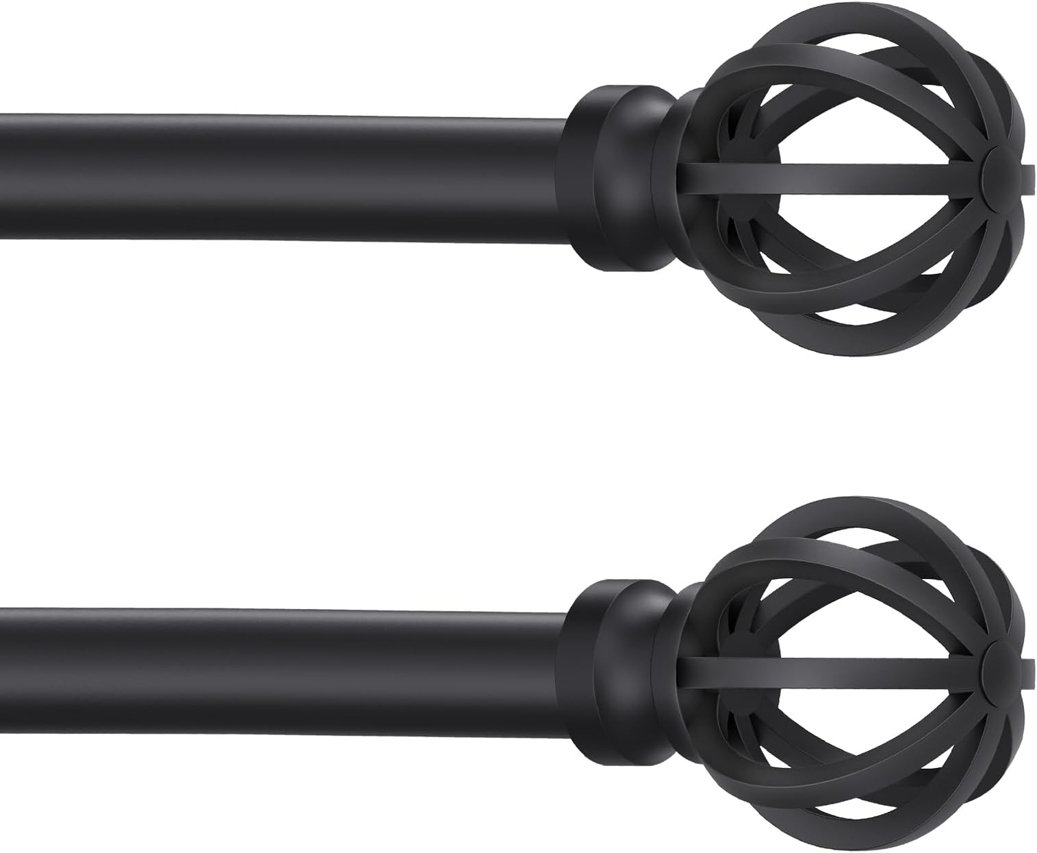 Amazon.com: Poskena Curtain Rod Set for Windows 28 to 60 Inch - 5/8 ...