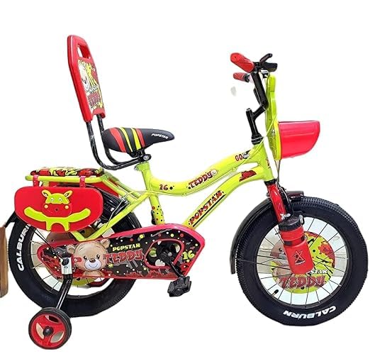 Buy Popstar Teddy Kiddo Cycle 14-T Kids Sports Bicycle Training Wheels ...