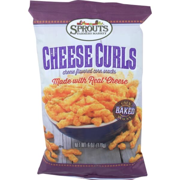 Amazon.com: Sprouts Cheese Curls- 6 oz (170g)