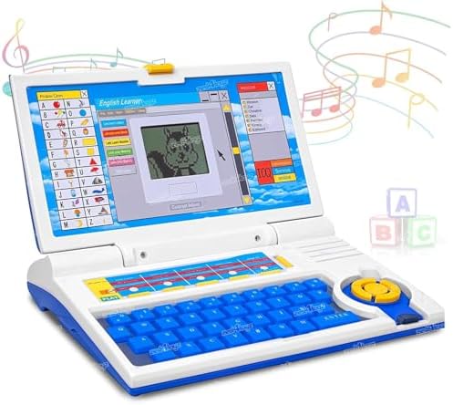 VEBETO Educational Laptop for Kids (1 Year Warranty) w/ Mouse Games 20 ...