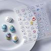 Amazon.com: Akutoer 5D Nail Art Stickers, Kawaii Anime Self-Adhesive ...